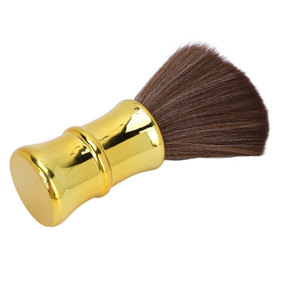 Barber Neck Duster Brush Soft Hair Electroplating Process Barber Brush ...
