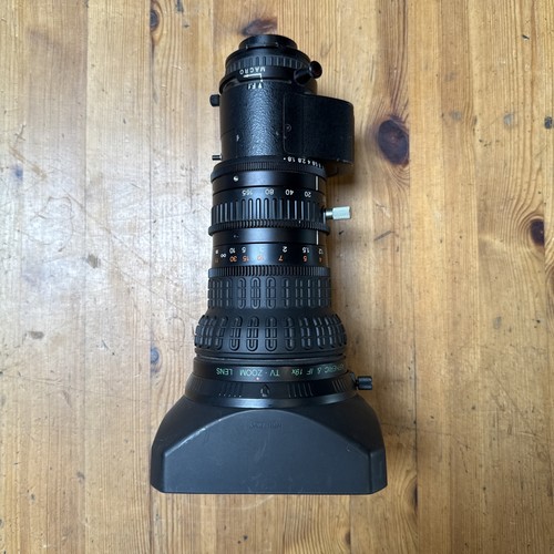 Fujinon TV HD Zoom Studio Lens Camera 8.7mm - 165mm T1.8 + 2x macro | eBay