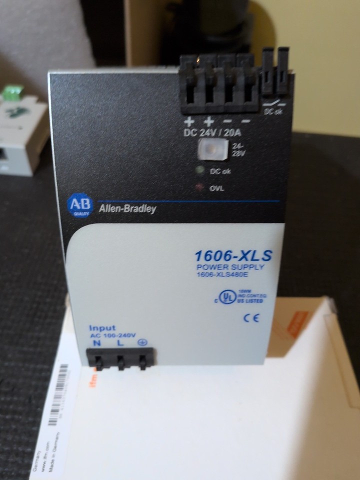 Allen-Bradley 1606-XLS480E Power Supply 24VDC 20A 480W Series A | 1606 ...