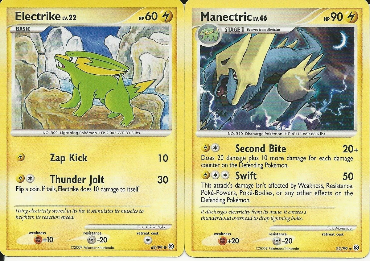 Pokemon Electrike Evolution