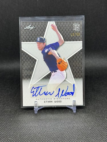 ETHAN WOOD 2020 Leaf Perfect Game PG Black AUTO /50 LOUISVILLE | eBay