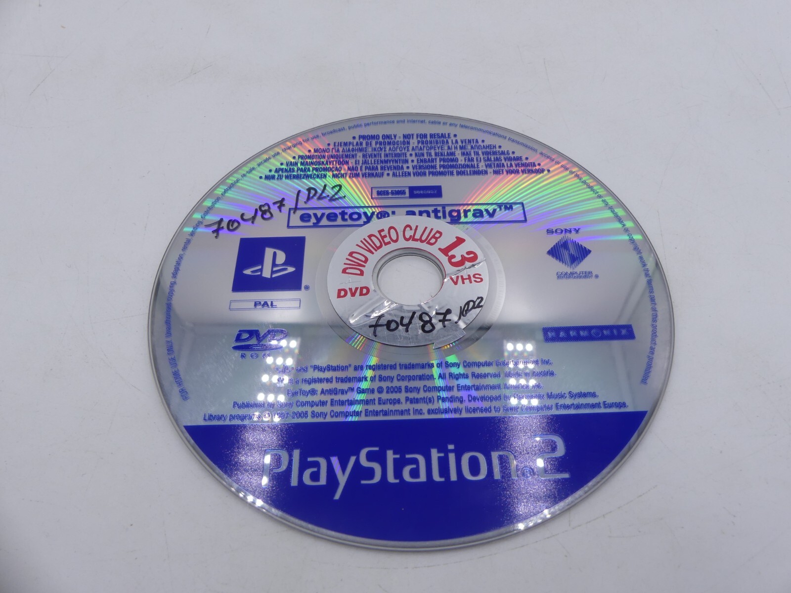 Ps2 playstation 2 pal Eye Toy Antigrav promo press kit | eBay