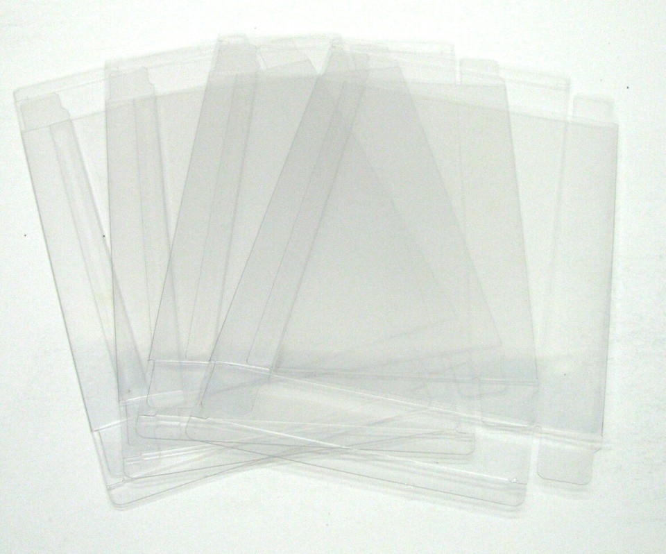 5x DVD OVERSIZED BOX SET (SIZE DVO B) - CLEAR PLASTIC PROTECTIVE BOX ...