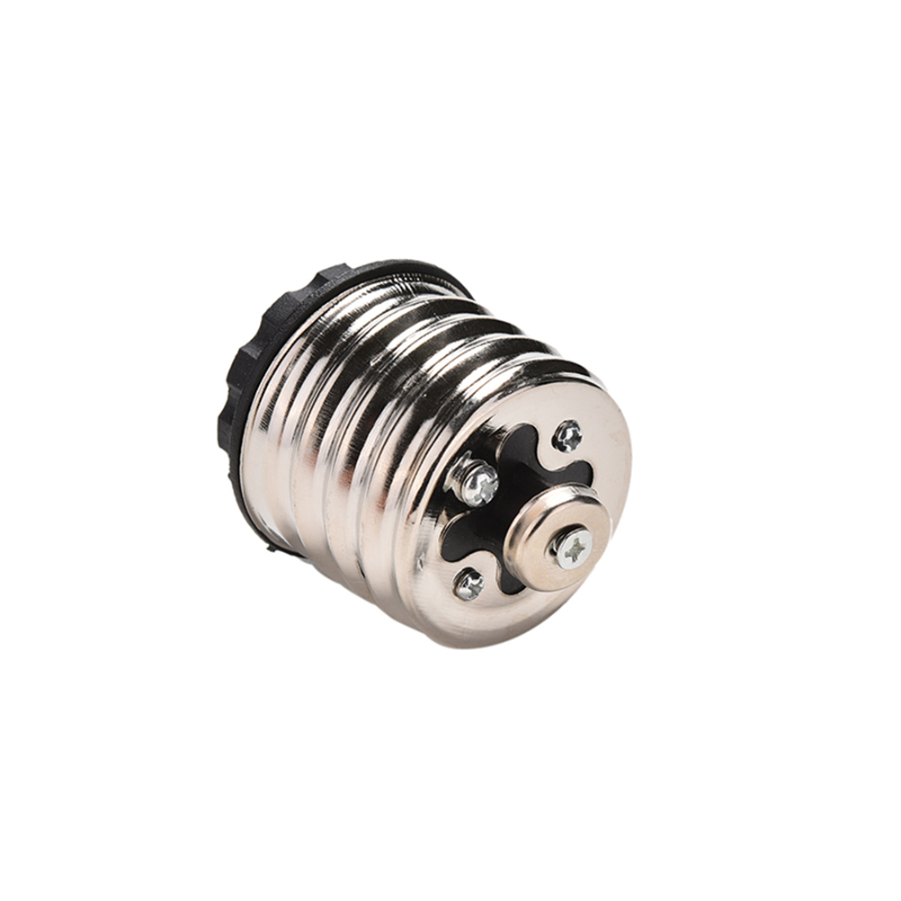 E40 to E27 LED Halogen Light Base Lamp Bulbs Adapter Socke Converter ...
