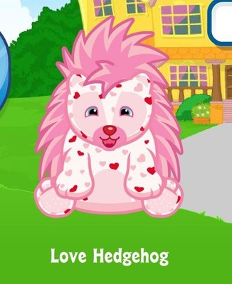 Webkinz Classic Love Hedgehog Adoption Code Only Messaged! VALENTINE ...