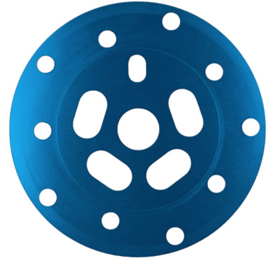 ProBMX Retro Alloy BMX Power Disc 110 & 130 BCD Blue - Old School BMX ...