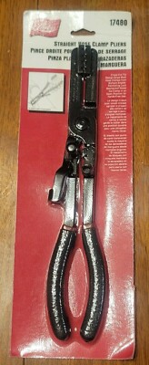 Lisle Heavy Duty Universal Locking Hose Clamp Pliers, Straight #17480 ...