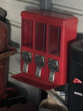 Metal Triple Vending Gumball & Candy Machine for sale online | eBay