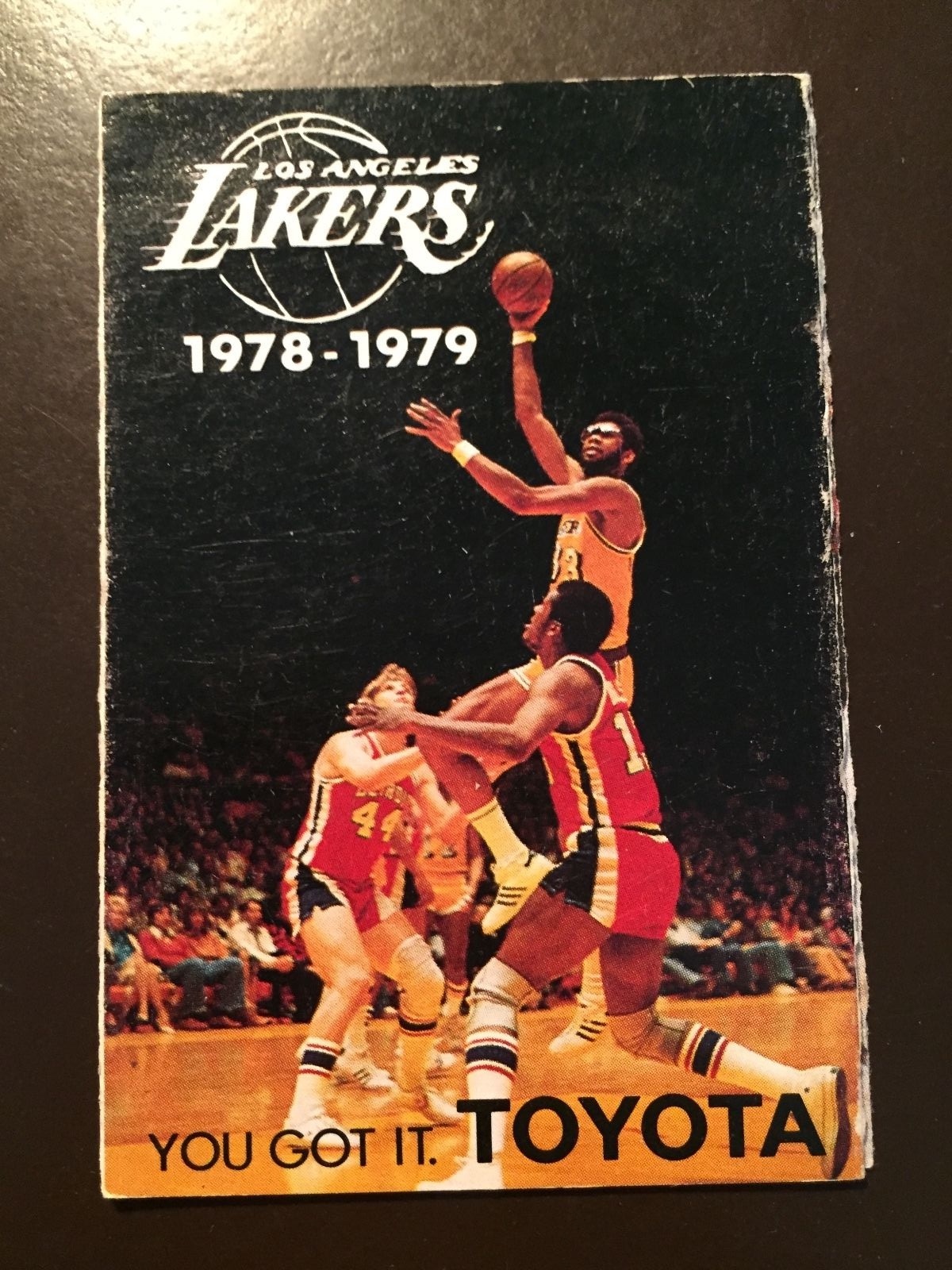 Los Angeles Lakers 1978-79 NBA pocket schedule - Jabbar - LA Kings | eBay