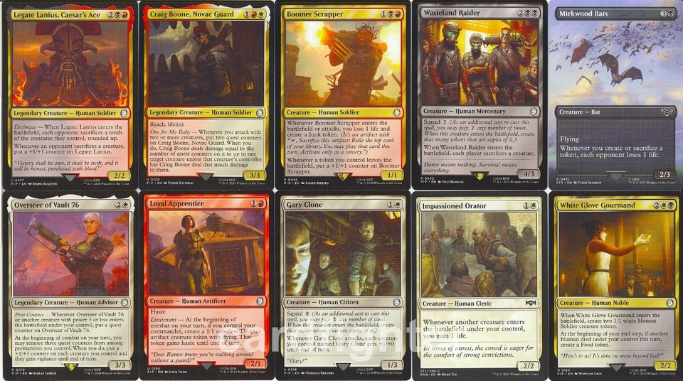 Custom Token Sacrifice Commander EDH Deck - Caesar, Legion's Emperor ...