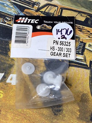 Hitec PN56325: HS - 300 / 303 Gear Set NewInPack USA Shipped | eBay