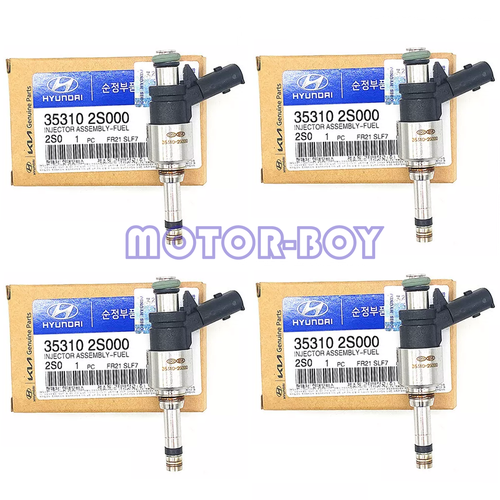 4X Fuel Injector For Hyundai Santa Fe KIA Sorento Sportage 2.5L ...