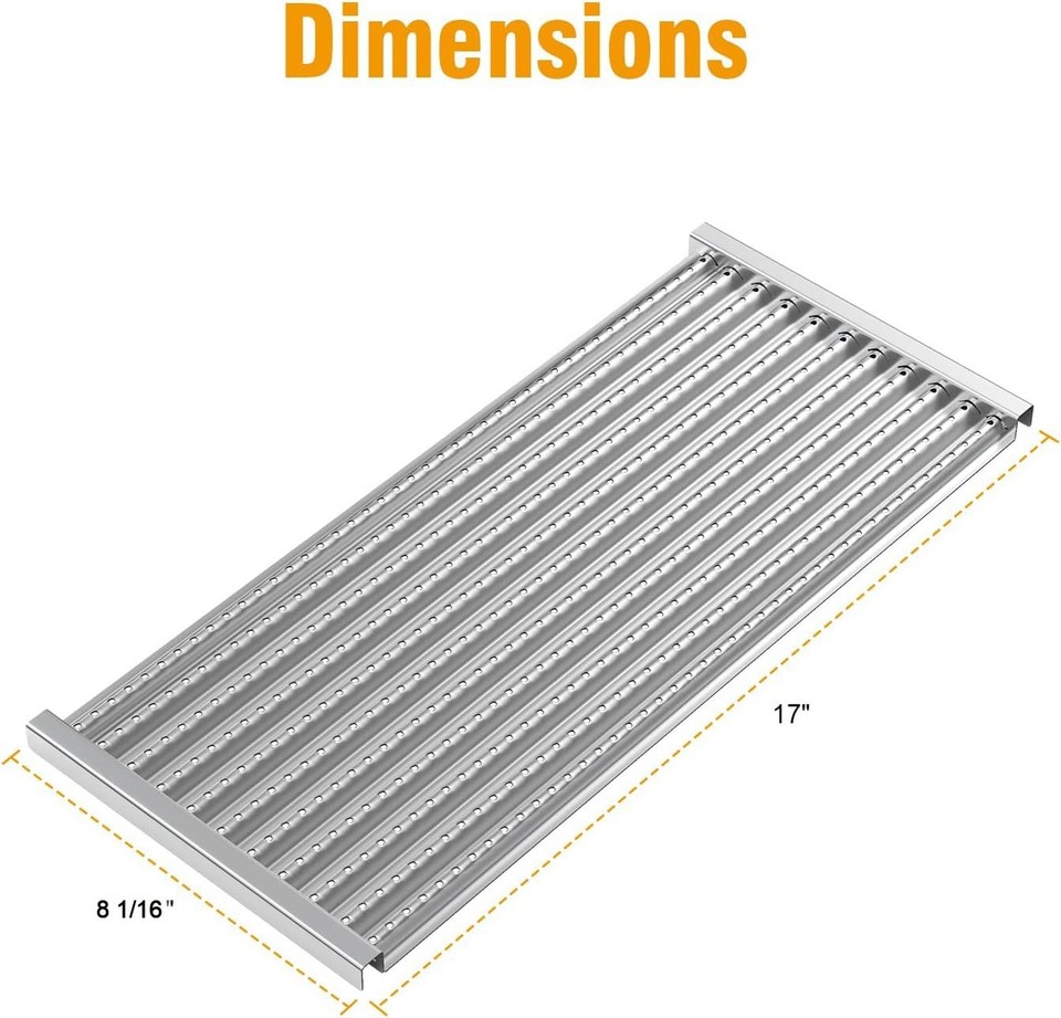 BBQ-PLUS Infrared Grill Emitter Plate for Charbroil Grill 463242515 ...
