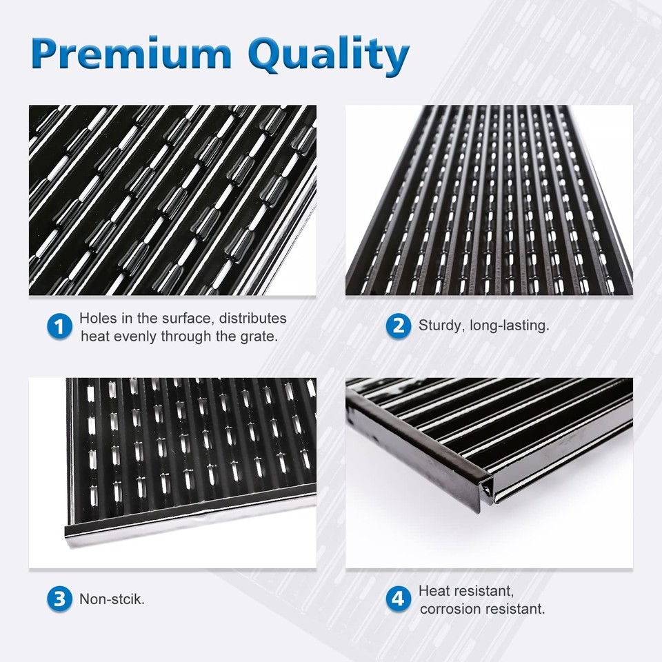 Grill Grates for CharBroil Performance Tru-Infrared 2 Burner 463633316 ...