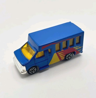 Vintage Matchbox Chevy Transport Bus Blue Red Yellow 1999 Multipack ...