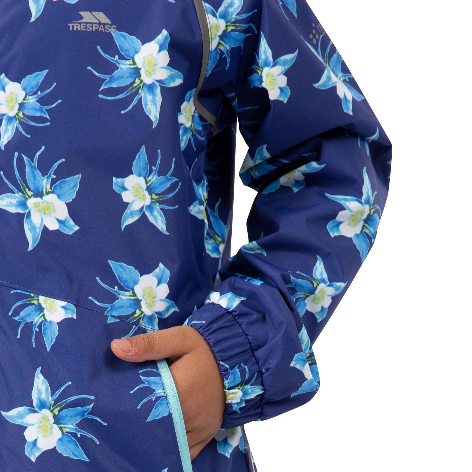 Trespass Girls Waterproof Jacket Hood Joyful | eBay