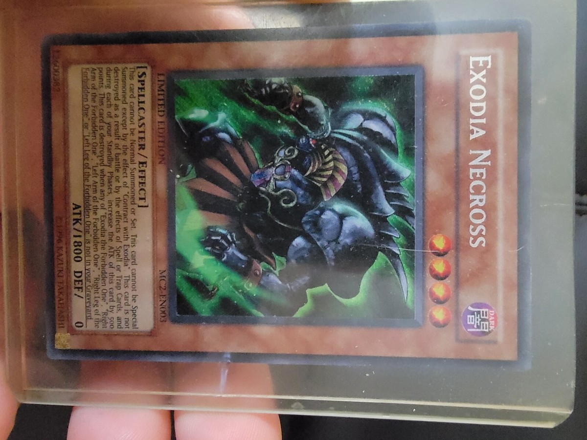 Yugioh Exodia Necross Mc2en003 Limited Edition Secret MC2 EN003 EXODIA