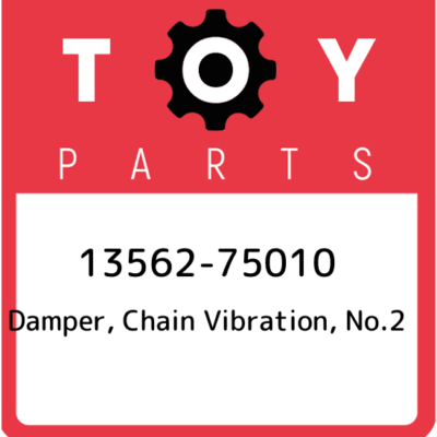 13562-75010 Toyota Damper, chain vibration, no.2 1356275010, New ...