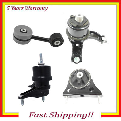 Engine Motor & Trans Mount Polyurethane For 04-07 Toyota Highlander 2.4 ...