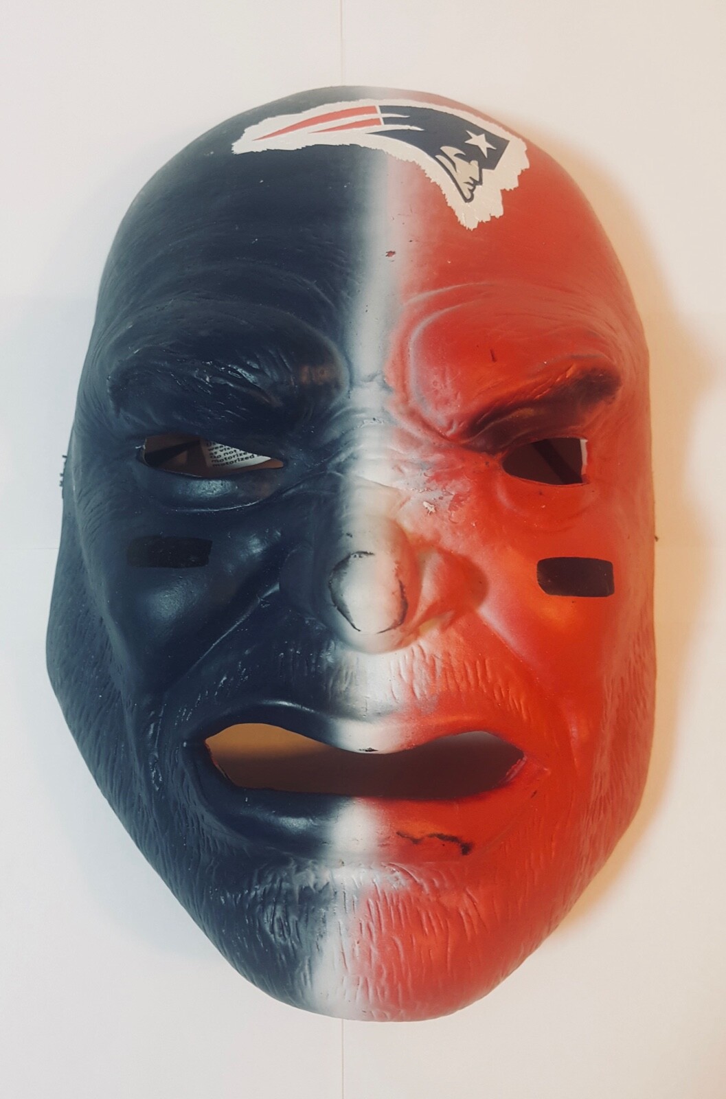 New NFL New England Patriots Team Fan Franklin Sports Paint Face Mask ...