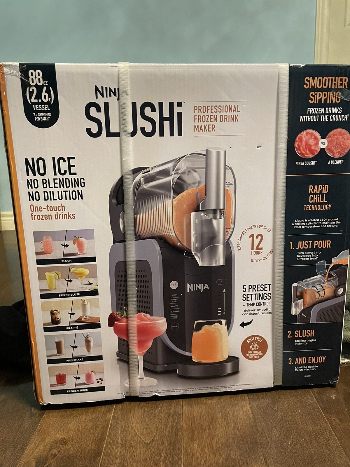 Ninja SLUSHi™ Professional Frozen Drink Maker Model: FS301 ️🧊 ️ New In ...