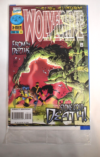 MARVEL Wolverine #101 KUBERT Cover, DIRECT EDITION Still in Mailer Bag 1996 | eBay