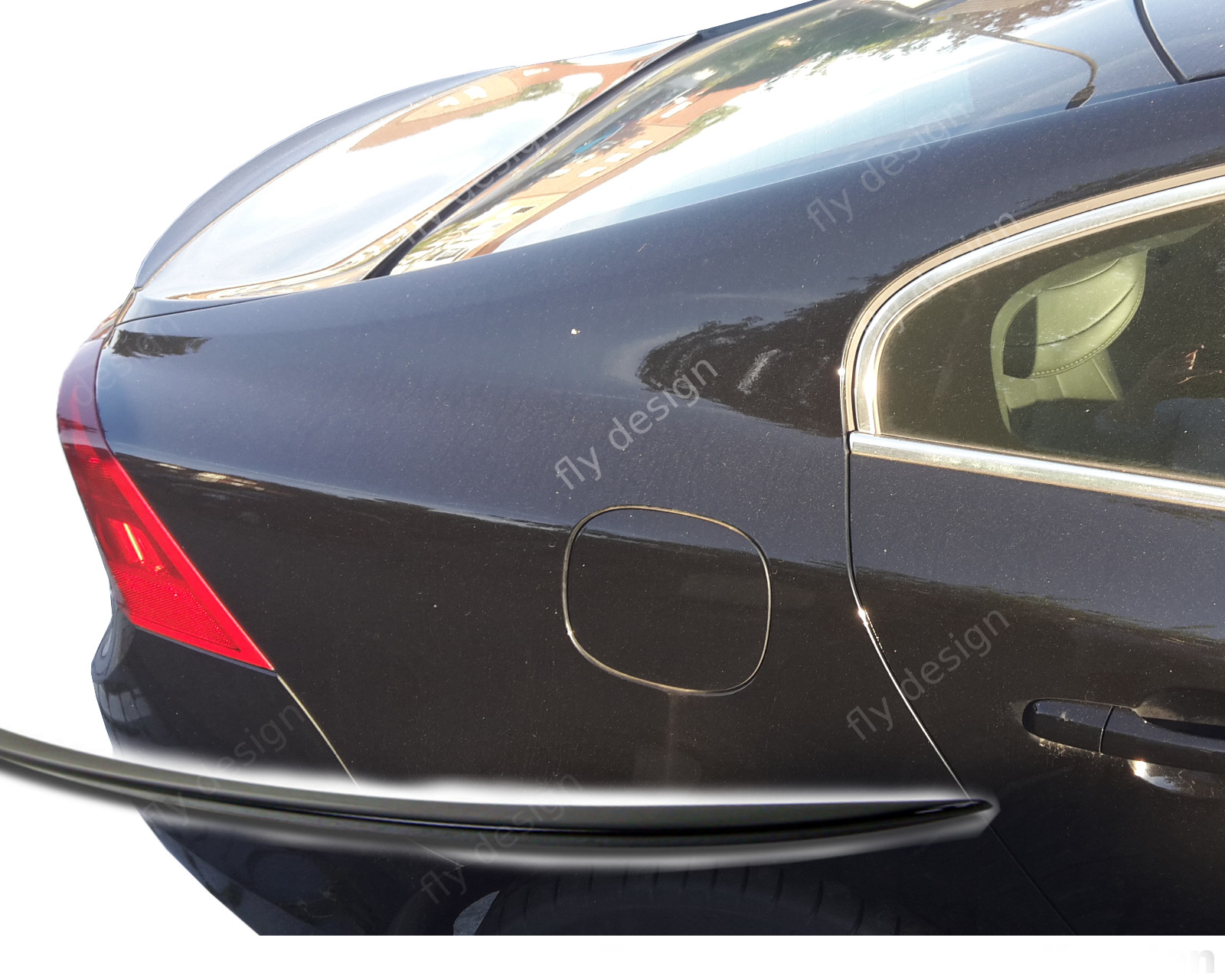 VOLVO S60 trunk lid tail gate wing R-Design painted Spoiler body kit ...