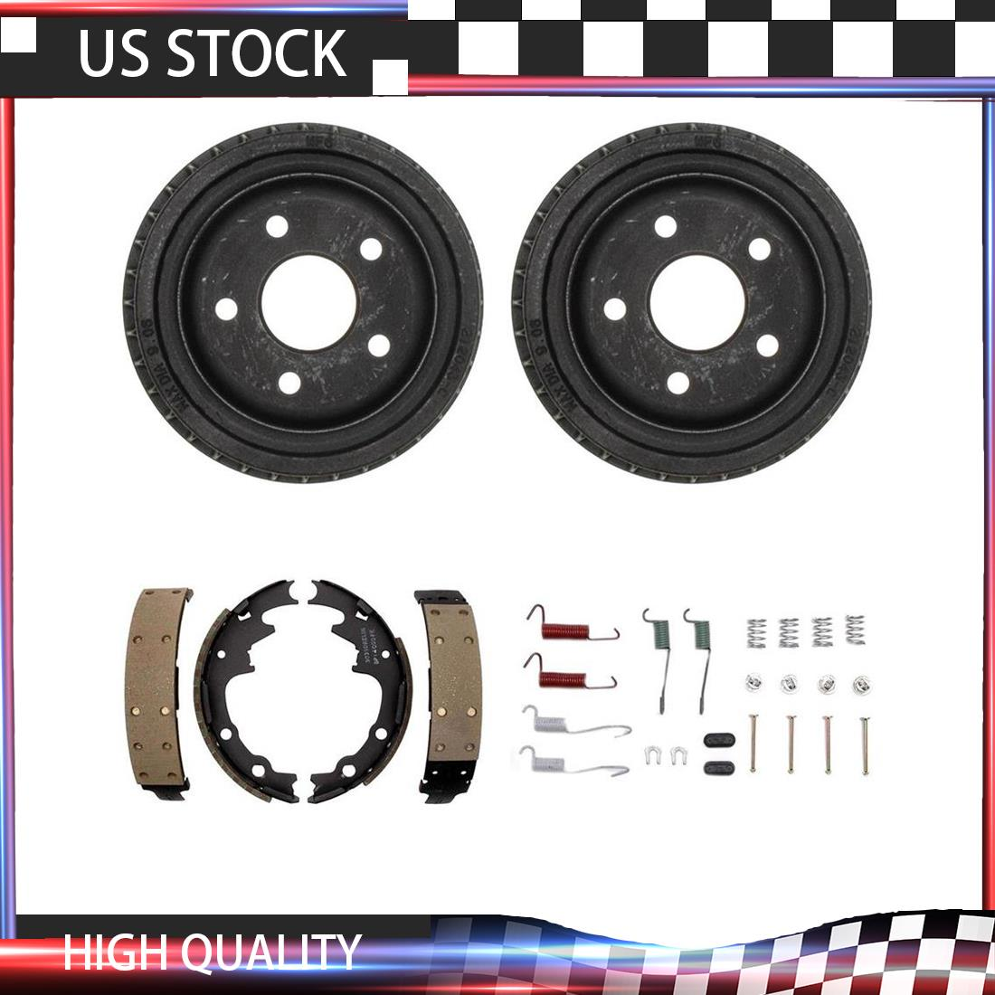 Rear Drums Brake Shoes & Hardware Spring Kit for Ford Bronco II 1986 ...