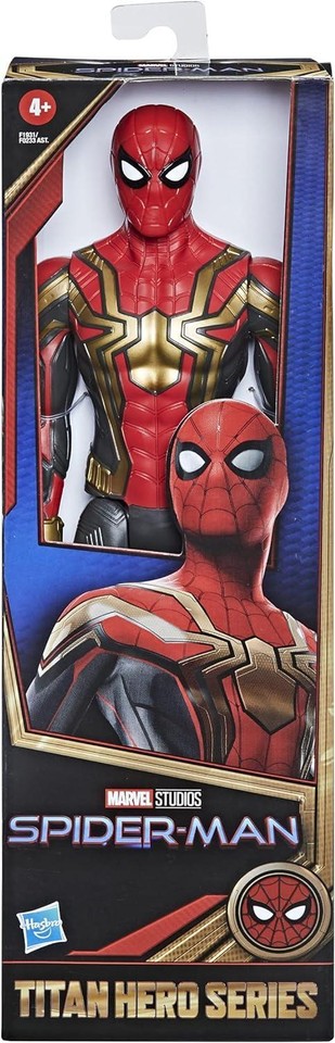 Spider-Man Marvel Titan Hero Series 12-Inch Iron spider Integration Sui ...