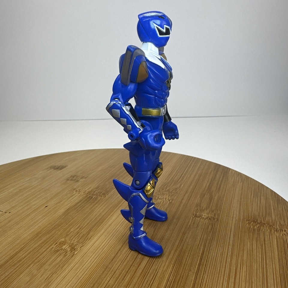 Blue Power Rangers - Dino Thunder Blue Ranger Action Figure Bandai 2003 ...