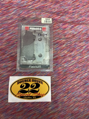 FERODO BRAKE PADS FDB781P FA179 VD255 SBS663 DP414P105 | eBay