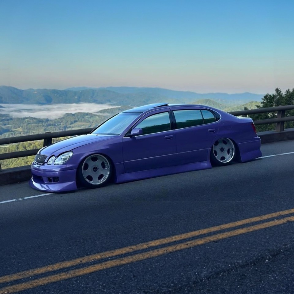KBD Body Kits Bsport 4 Pc Polyurethane Full body Kit For Lexus GS 1998 ...
