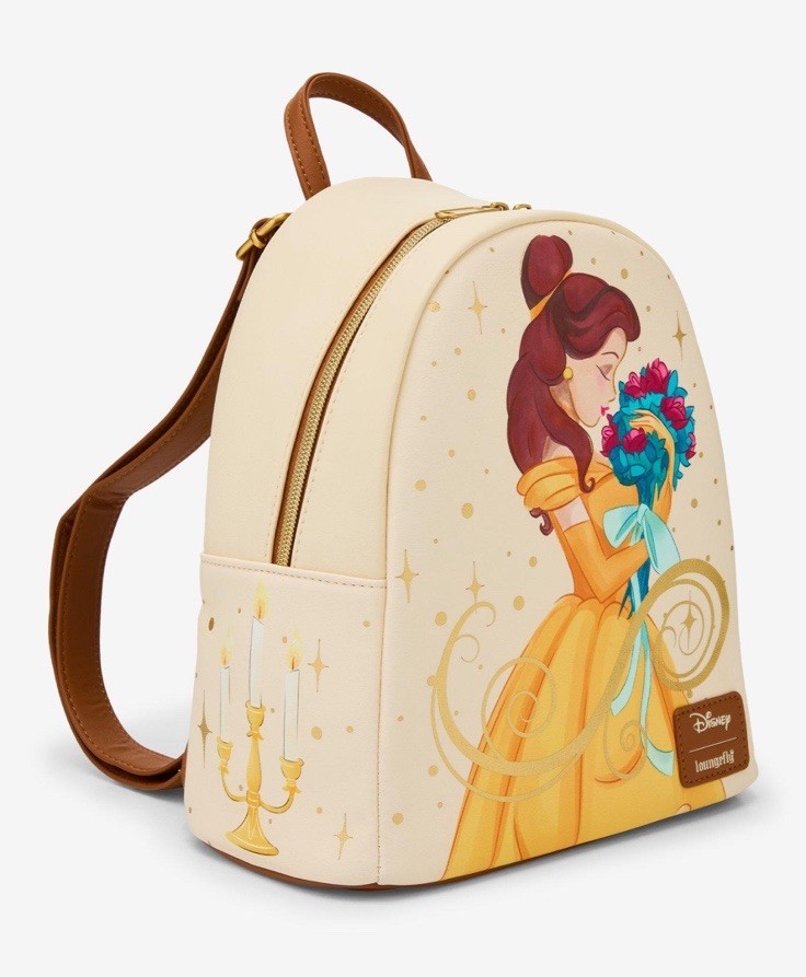 NEW Loungefly Disney Beauty And The Beast Belle Bouquet Mini Backpack ...