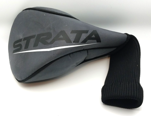 STRATA Head Cover Driver Men's Golf Black Gray Headcover | eBay