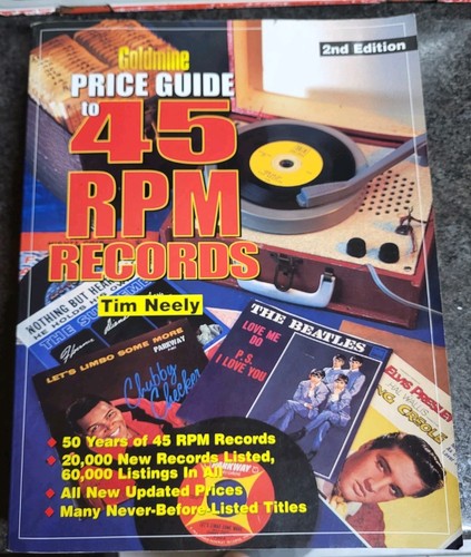 45 RPM RECORD PRICE GUIDE 2nd EDITION 1999 GOLDMINE Huge 60,000 ...