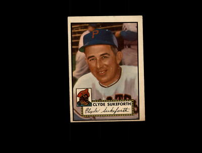 1952 Topps 364 Clyde Sukeforth CO RC VG #D1,279235 | eBay