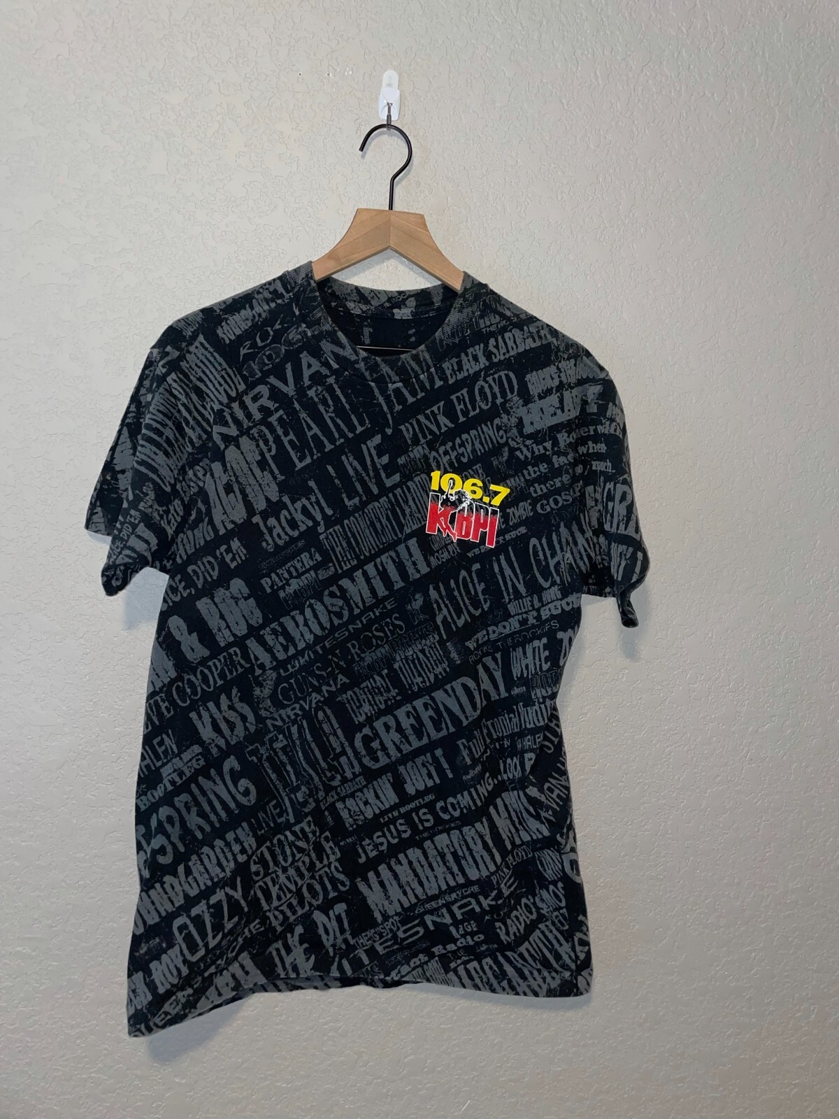 1990s Vintage 106.7 KBPI Colorado Rockies Pearl Jam A… - Gem