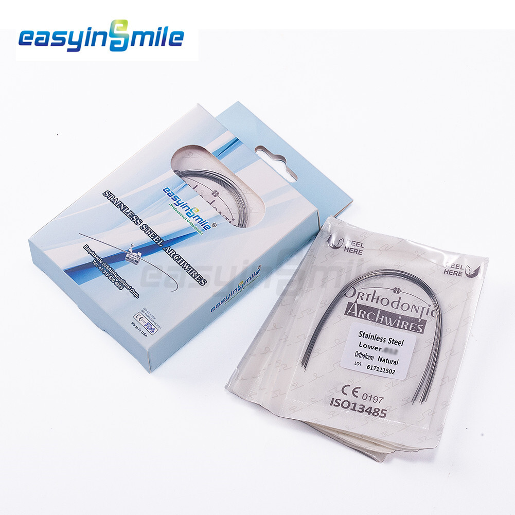 Natural Form Wires Orthodontic Archwire Kit - Stainless Steel ...