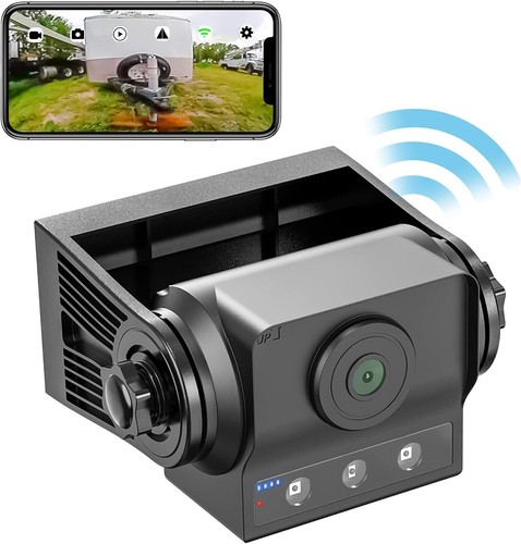 Wireless Hitch Backup Camera, 720P WiFi Magnetic Trailer Hitch Backup ...