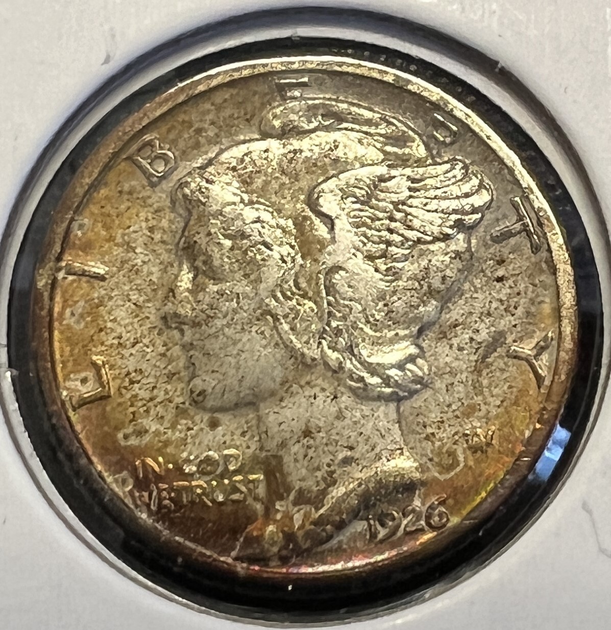 1926 MERCURY SILVER DIME GRADES EXTRA FINE ACTUAL COIN #4231 | eBay