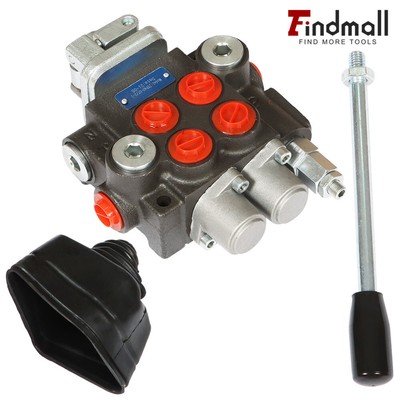 Hydraulic Valves - 2 Spool Control Valve