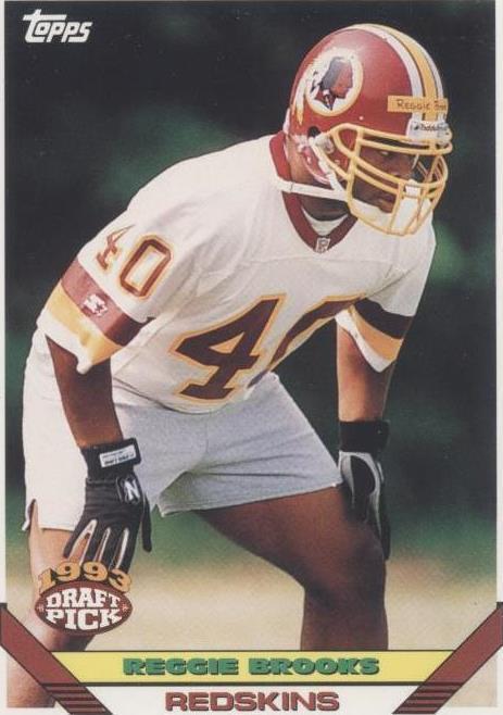 1993 Topps - Reggie Brooks #554 (RC) for sale online | eBay