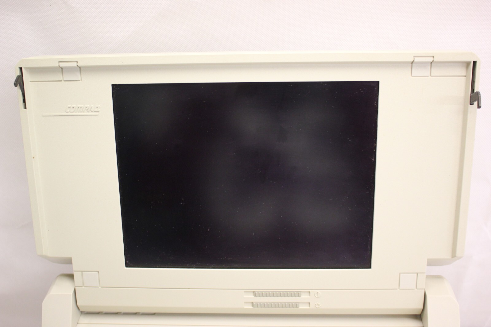 COMPAQ SLT 386S/20 PORTABLE COMPUTER LAPTOP VINTAGE RARE WITH PSU SPARE ...