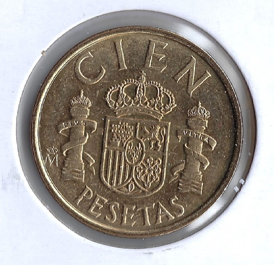 Coin Spain 100 Pesetas 1982 KM826 | eBay