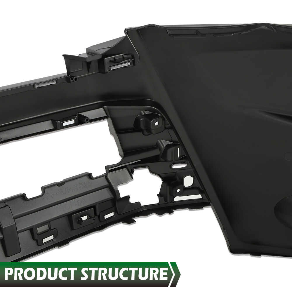 Fit For 2017 2018 2019 Toyota Highlander Front Bumper Cover Assembly ...