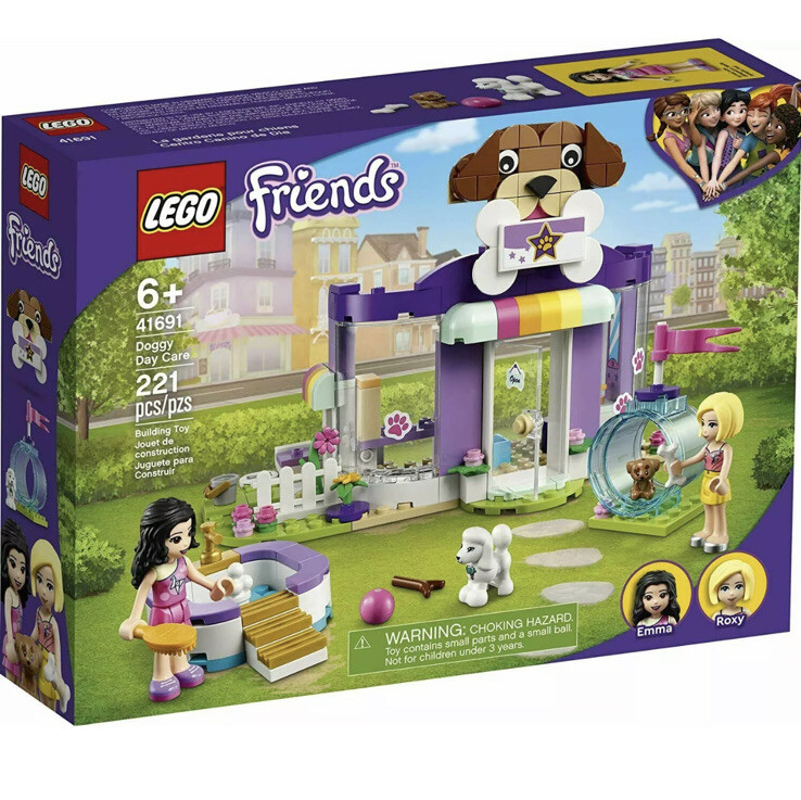 LEGO Friends Doggy Day Care 41691 Building Kit; 221 pieces new in ...