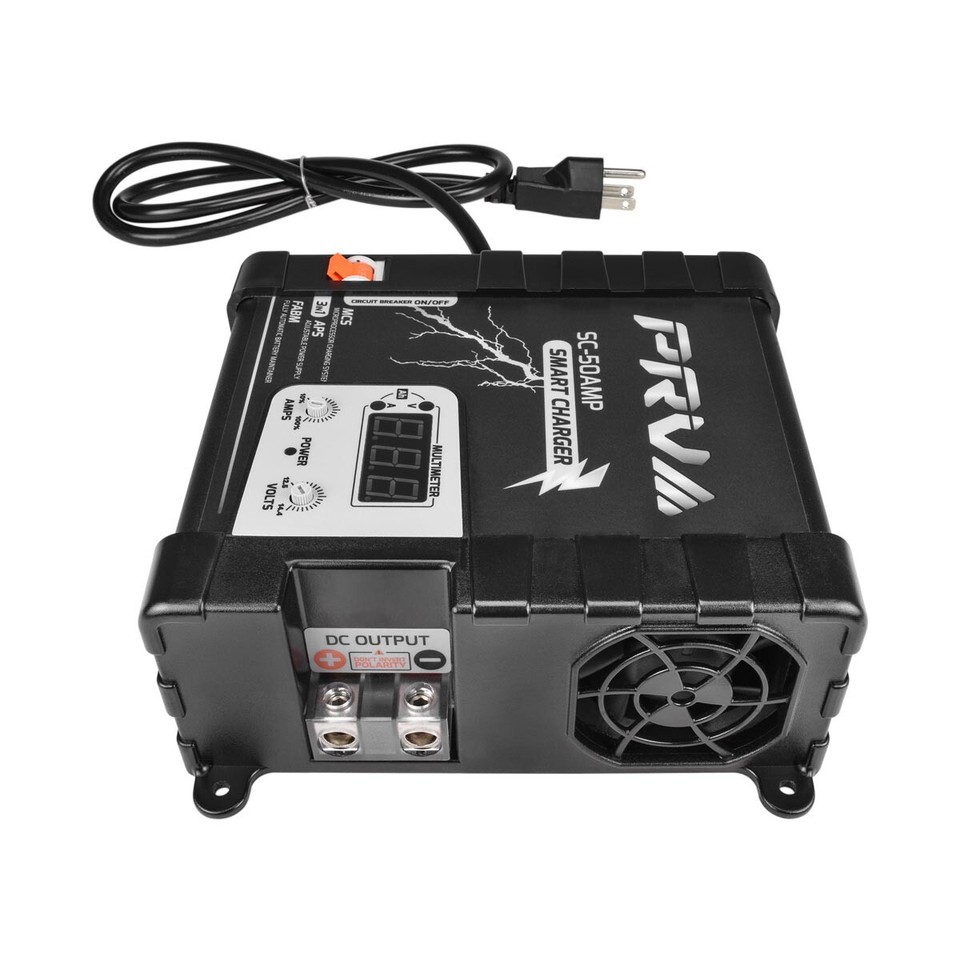 PRV 50A Power Supply Car Battery Charger PRV SC-50AMP Smart Auto ...