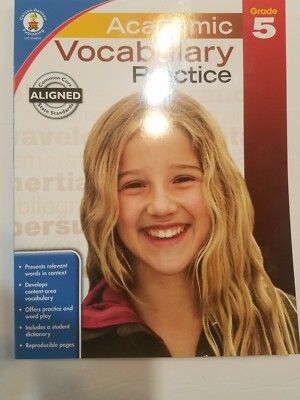Academic Vocabulary Practice, Grade 5 9781483811222| eBay