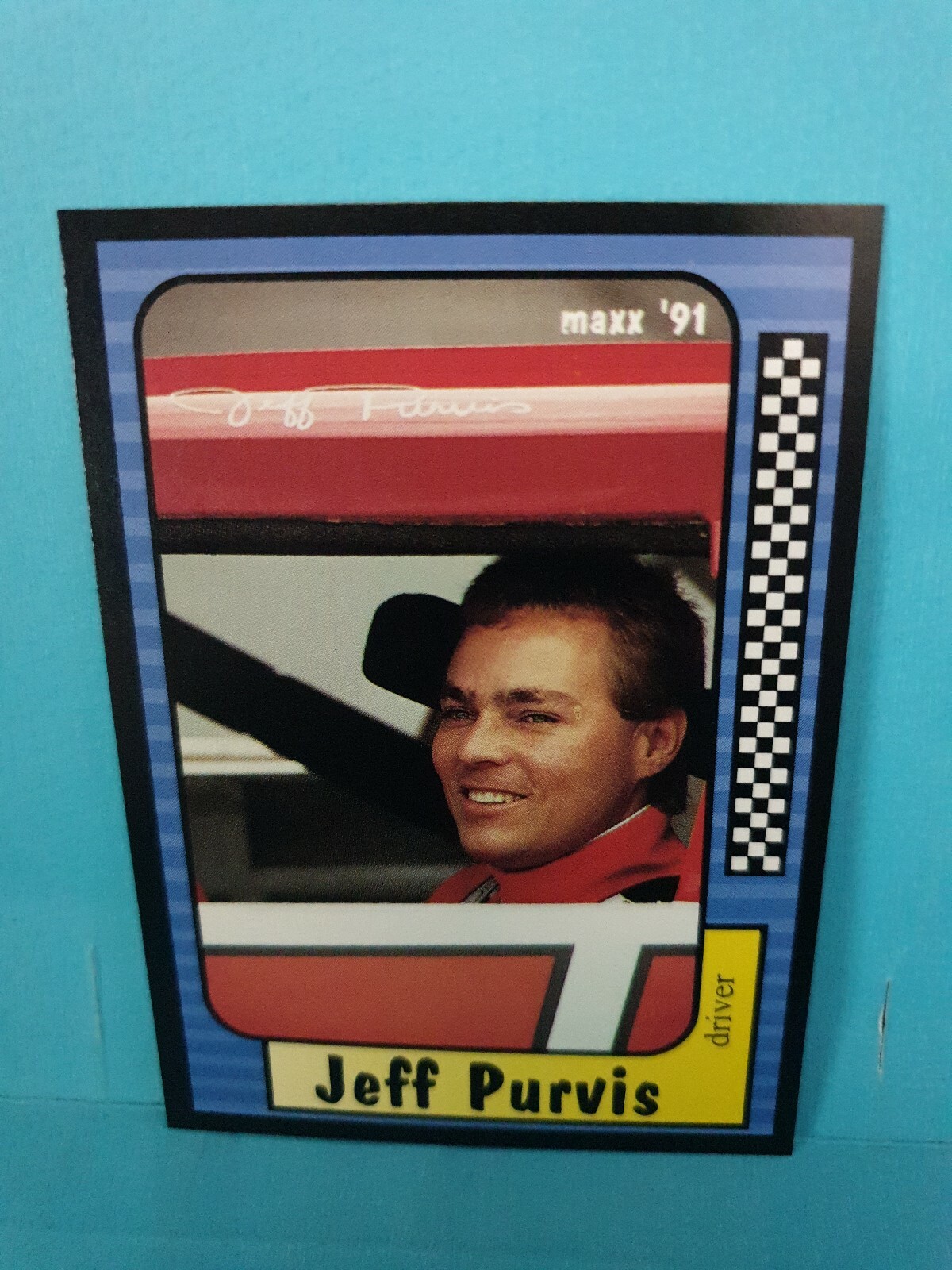 Jeff Purvis🏆1991 Maxx Race Cards #51 Trading Card🏆FREE POST | eBay