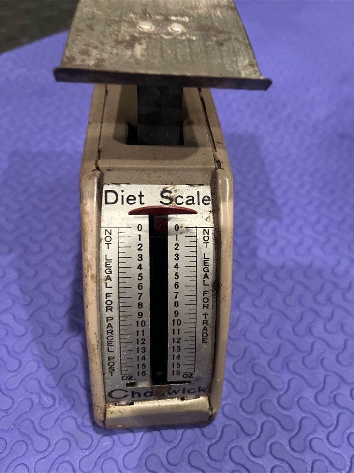 Vintage American Family Scale Co Diet Scale 16 oz / 1 lb / 450 grm | eBay
